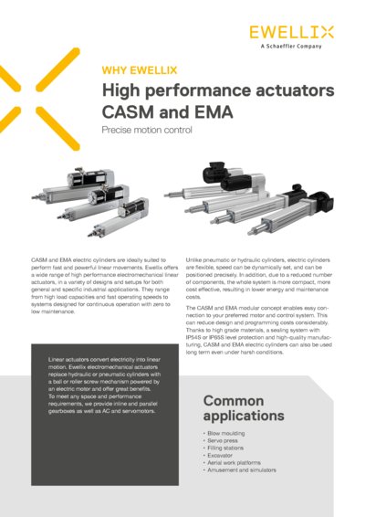CASM-32/40/63 | Ewellix